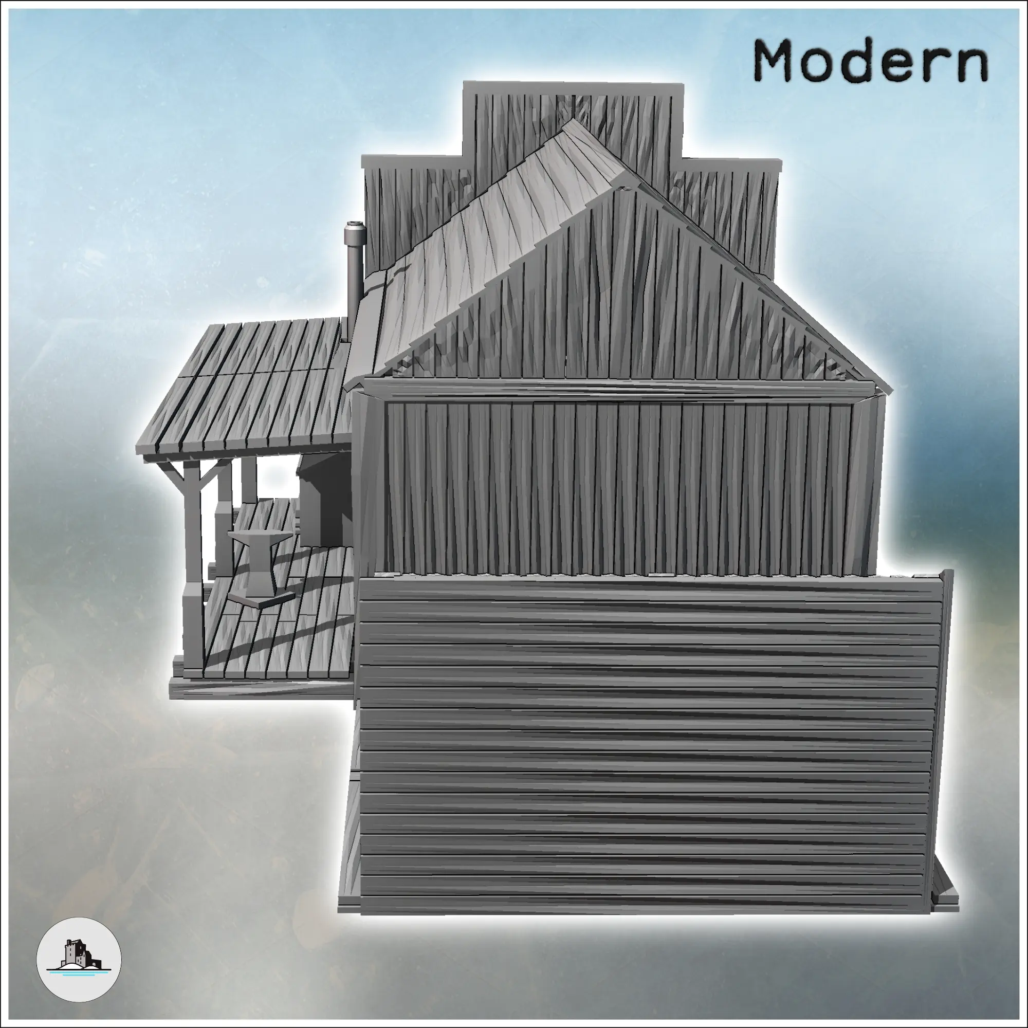 Other STL Download - Futuristic western blacksmith and farrier (18 ...