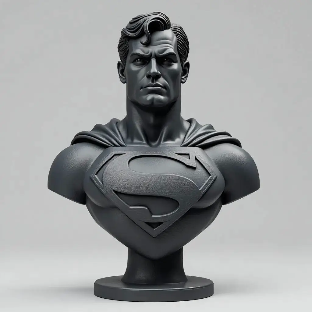 3D Printer Files | 3MF File | Superman bust | Creality Cloud