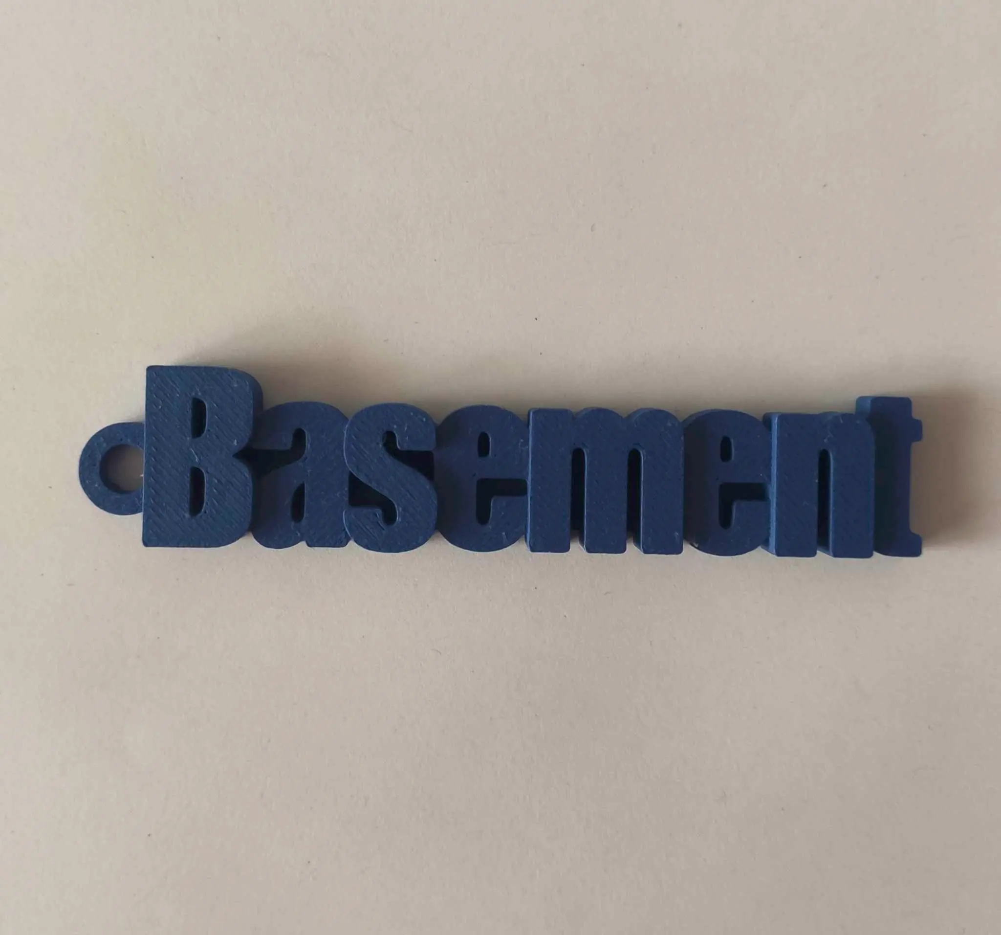 3D Printer Files | 3MF File | Keychain Basement | Creality Cloud