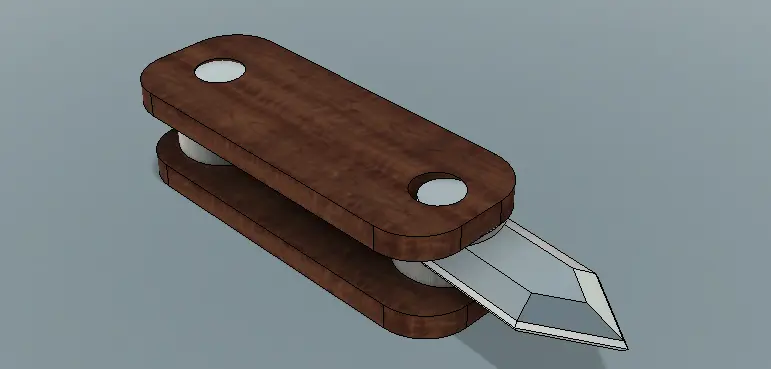 Other STL Download - fold dagger v2by EvilBreadGuy
