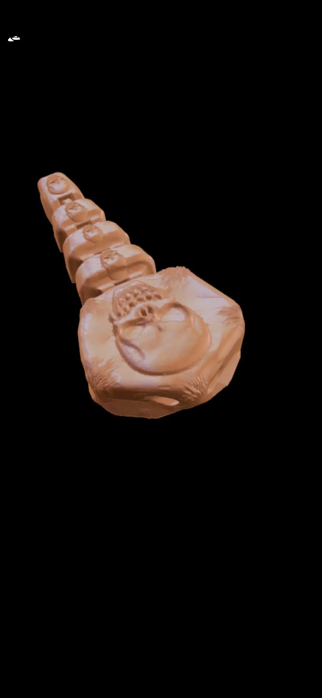 Jewelry & Accessories STL Download - skull designed key chain by ...