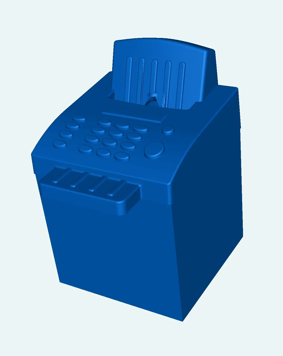 Free Home Decorations & Ornaments STL Download - Fax Machine Tissue Box ...