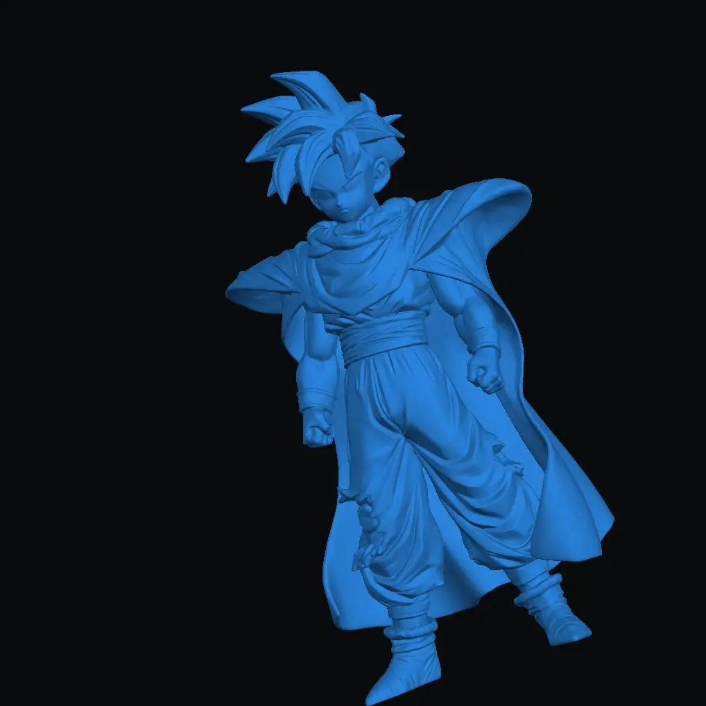 gratuita Other STL Descarga - Gohan traje piccolo - Sv8