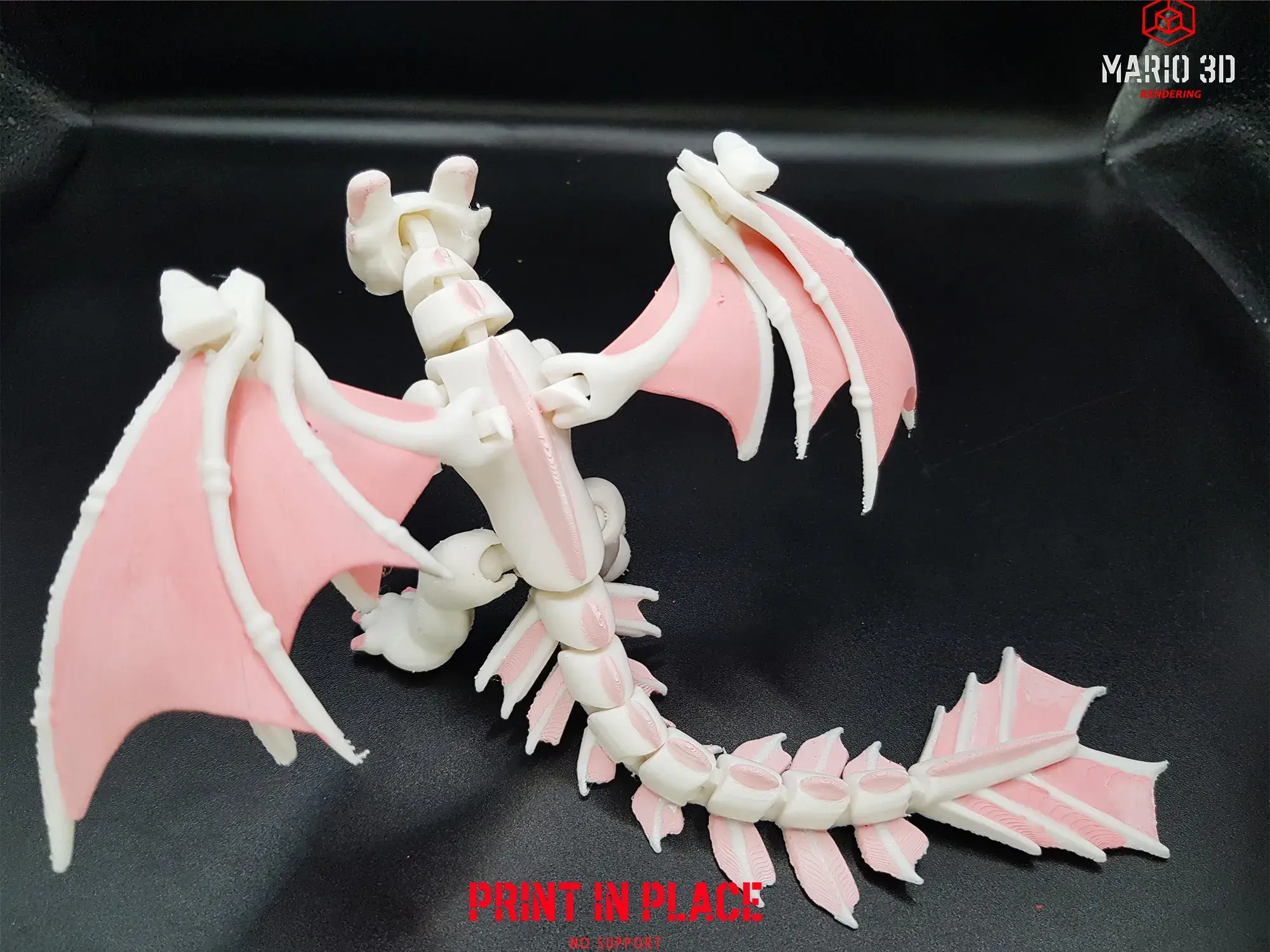 Characters & Creatures STL Descarga - night_fury_female_flexi ...