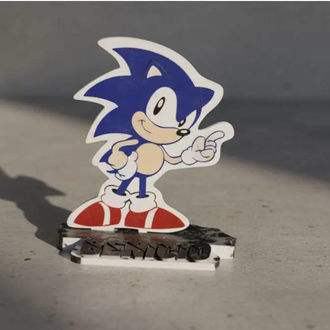 3D Printer Files | 3MF File | Sonic para torta o adorno | Creality Cloud