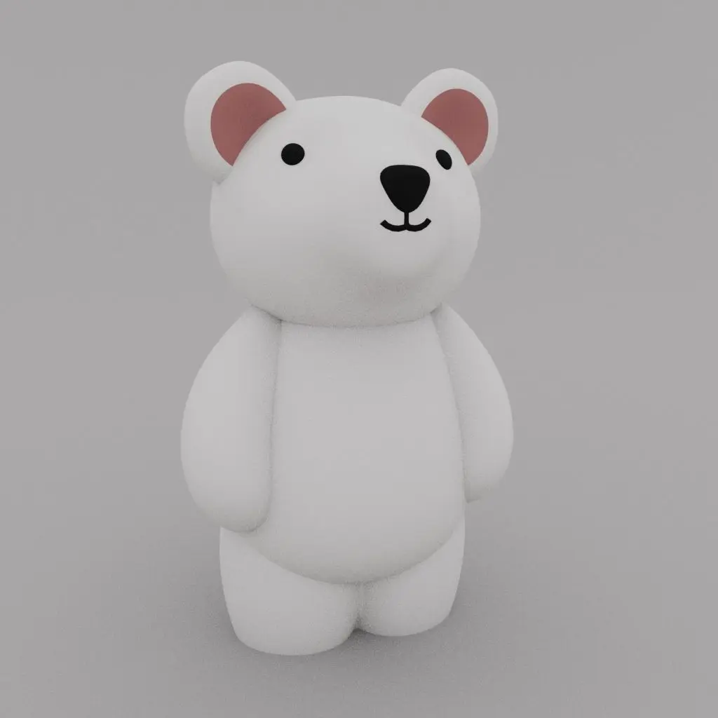 3D Printer Files | 3MF File | Polar Bear | Creality Cloud