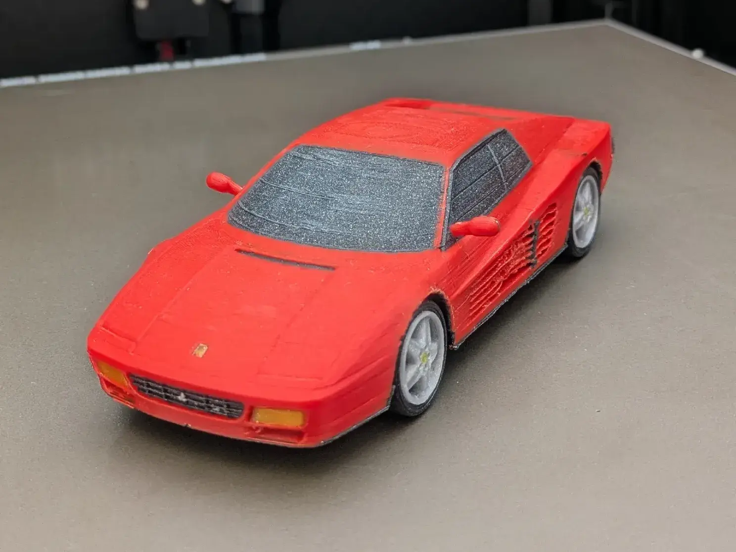 3D Printer Files | 3MF File | Ferrari Testarossa Kit Card | Creality Cloud