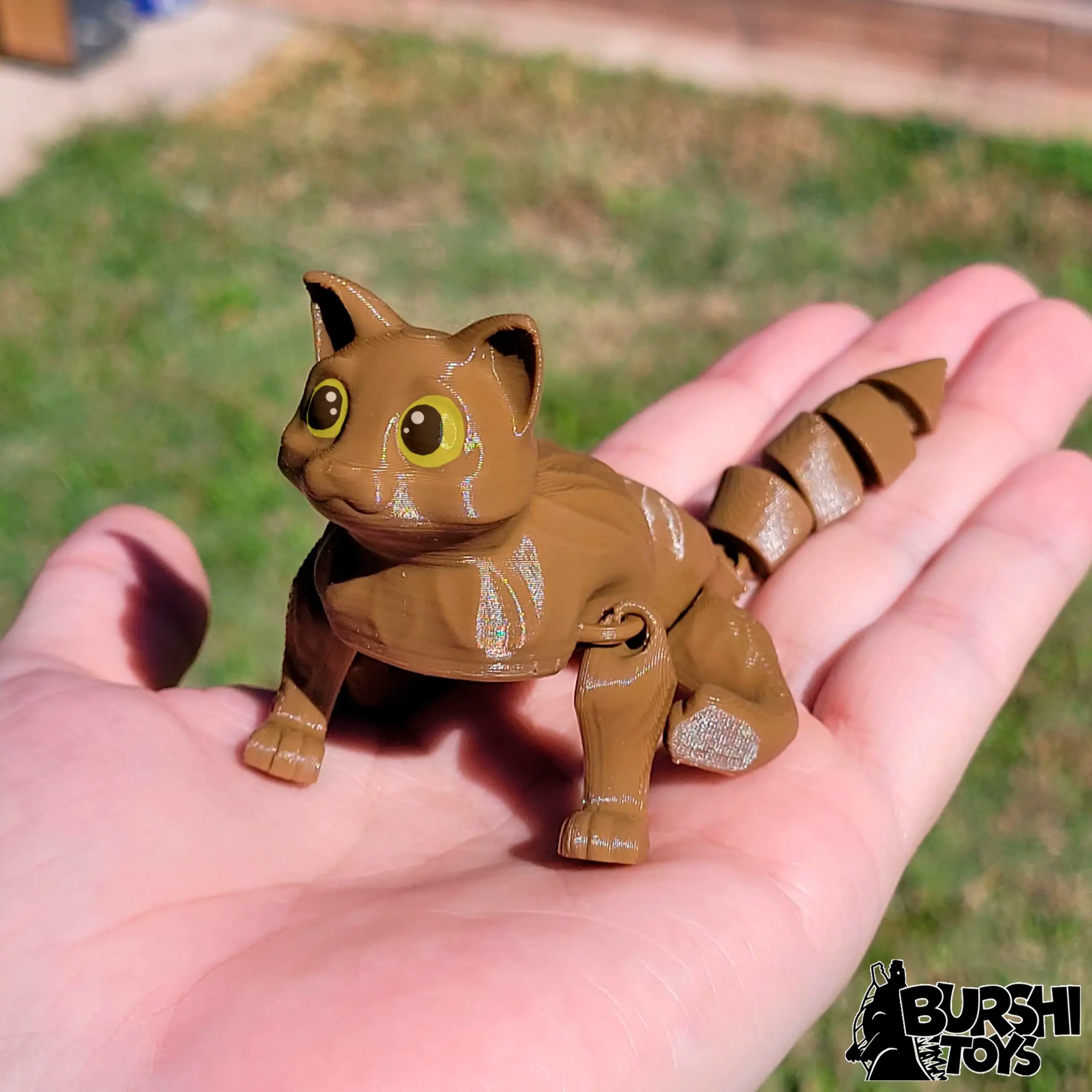 3D Printer Files | 3MF File | Flexi Cat (3mf included) - Print in Place ...