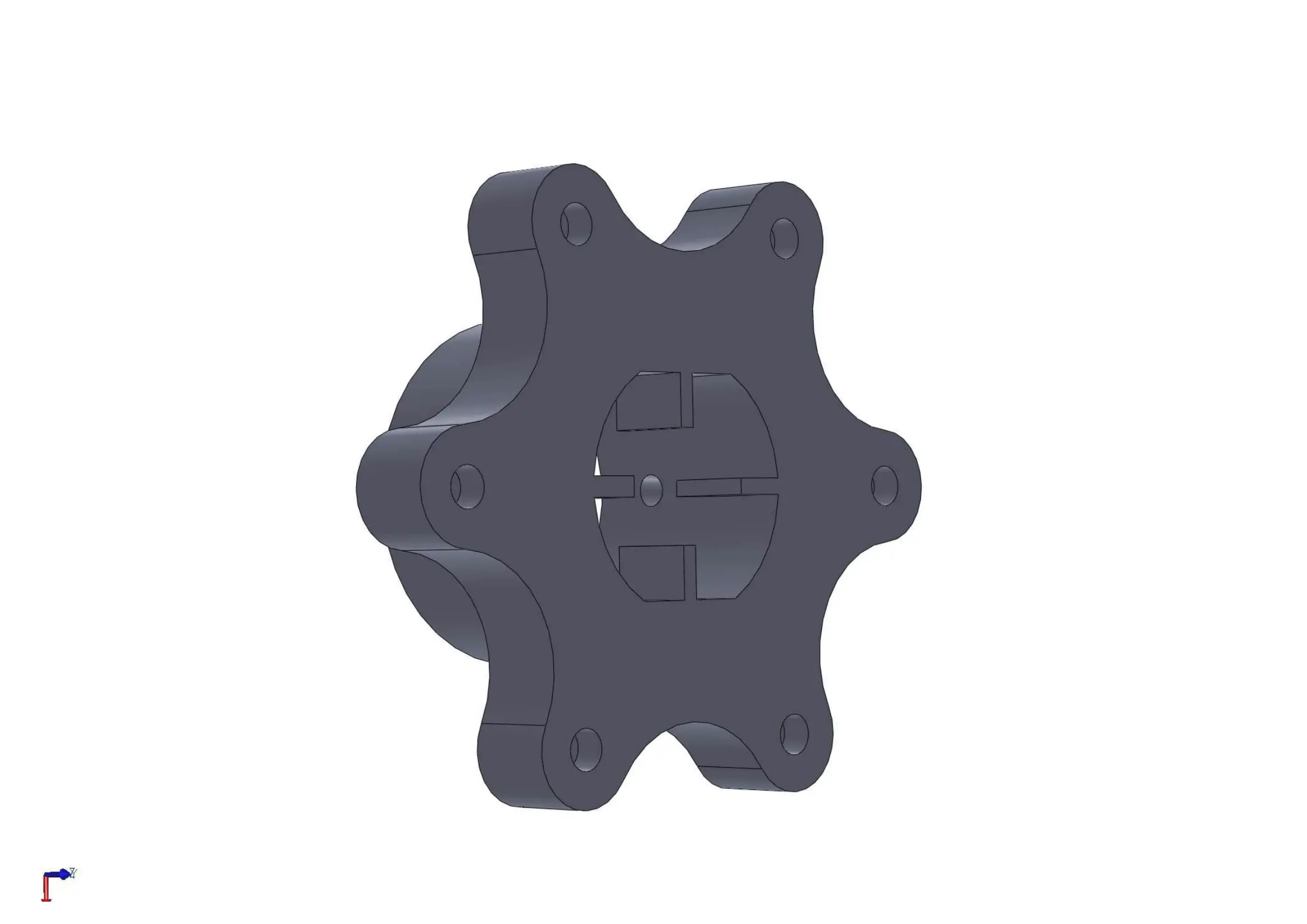 Free Other STL Download - Steering Wheel Adapter for Thrustmaster ...