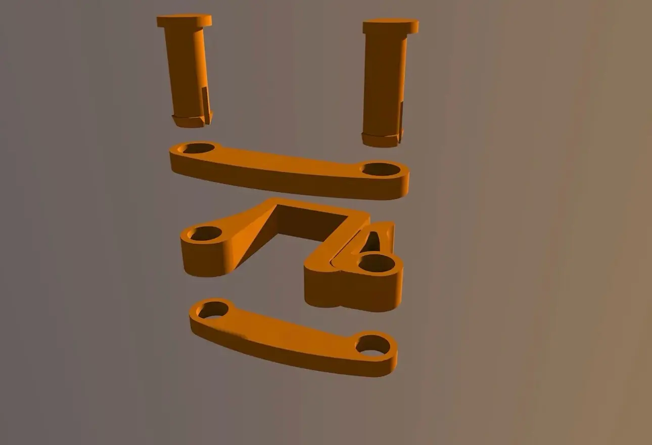 3D Printer Files | 3MF File | Strong Quick Release Square Tube Clamp ...