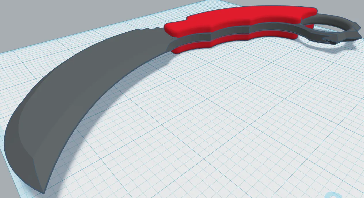 3D Printer Files | 3MF File | Karambit 4 | Creality Cloud