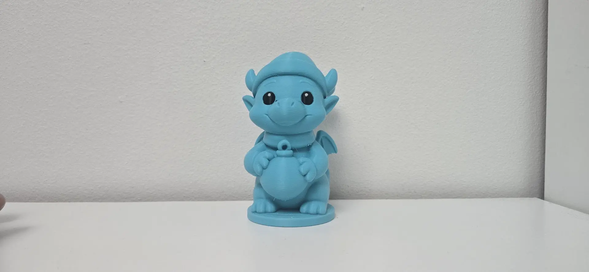 3D Printer Files | 3MF File | Dragon with Ornament and Hat Christmas ...