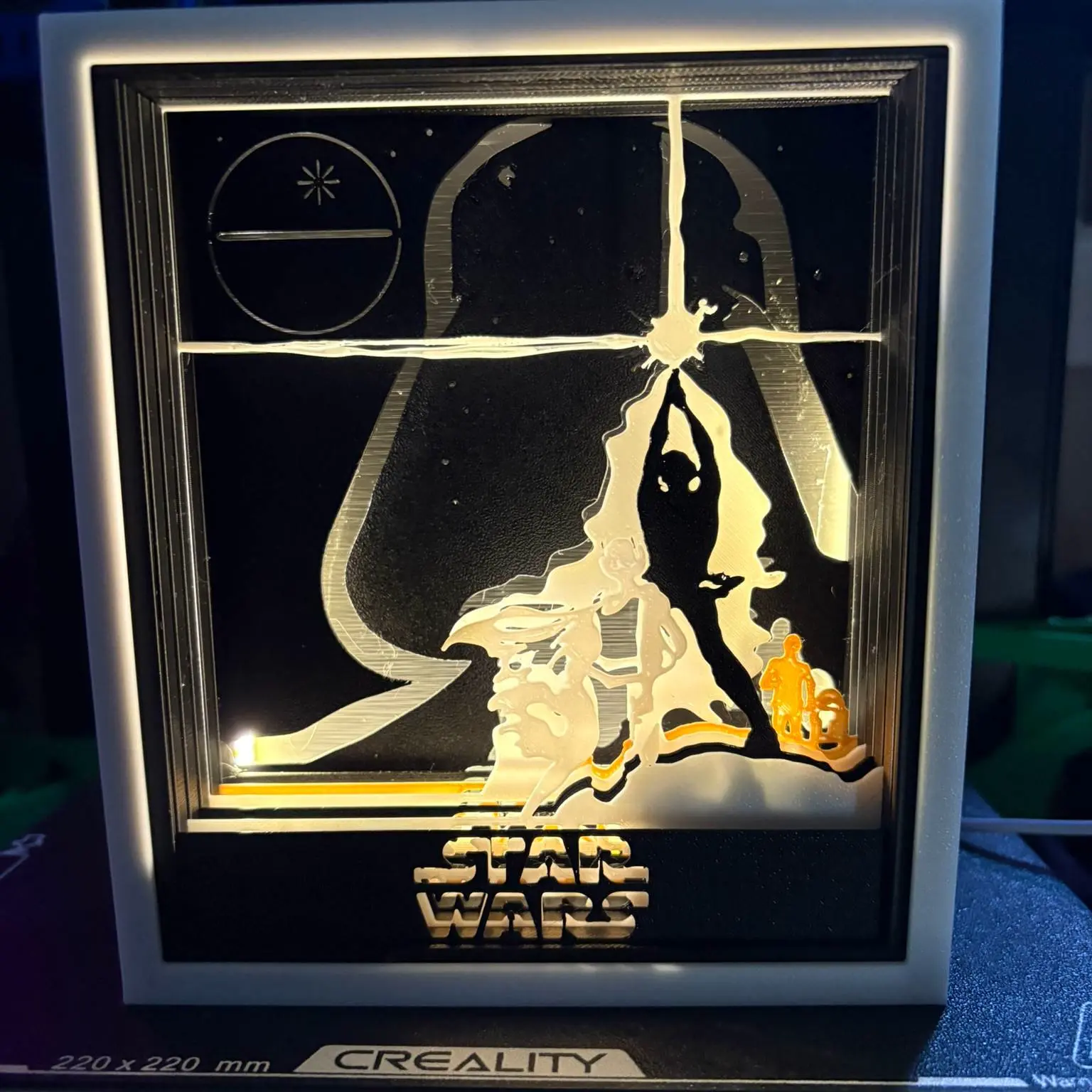3D Printer Files | 3MF File | Star Wars A New Hope Lightbox | Creality ...