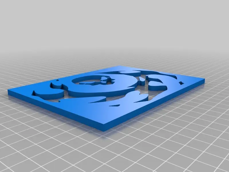 Free Digital Art STL Download - Reaper Death Blossom stencilby SMT_M 🦊