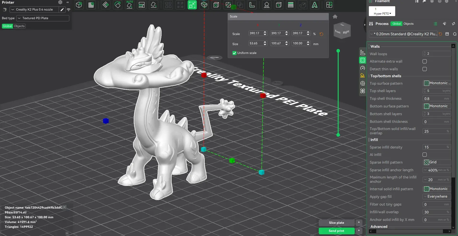 3D Printer Files | 3MF File | Pokemon Raging Bolt (Takeraiko ...