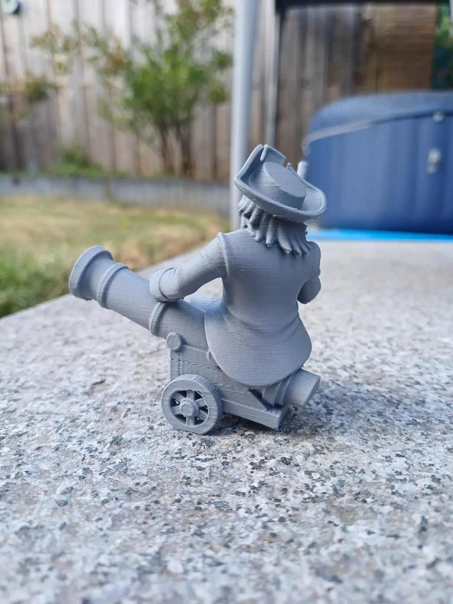 3D Printer Files | 3MF File | Captain Kaboom — Skeleton Pirate on a ...