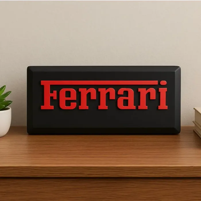 3D Printer Files | 3MF File | Ferrari Logo | Creality Cloud