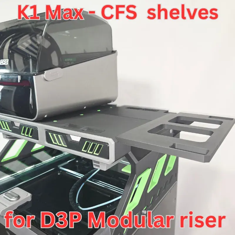 3D Printer Files | 3MF File | CFS shelf extensions for K1 Max D3P Riser ...