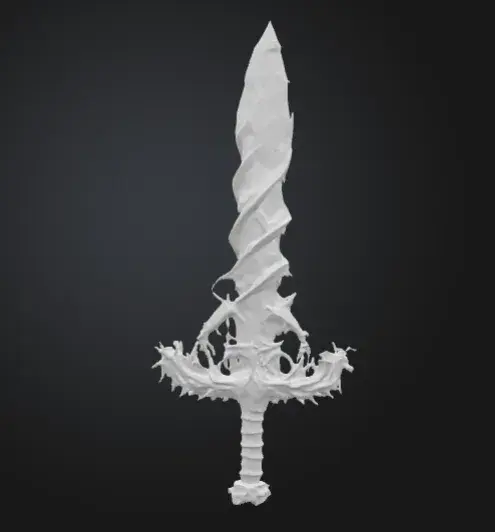3D Printer Files | 3MF File | Thornblade Sword | Creality Cloud