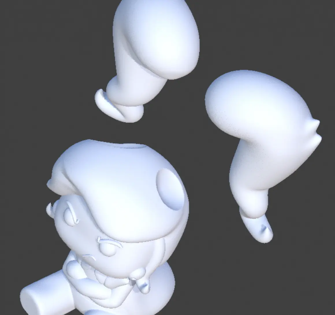 Characters & Creatures STL Download - Velvette Chibiby SukendoArt3D