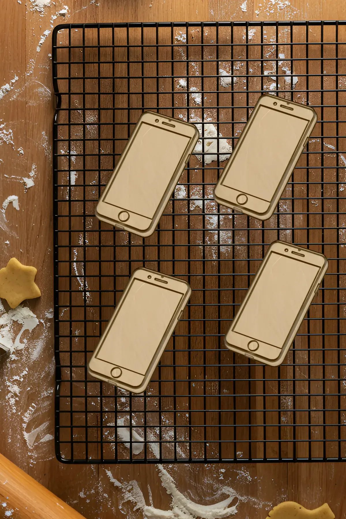 Tools & Spare Parts STL Download - Telephone Cookie Cutter, Biscuit ...