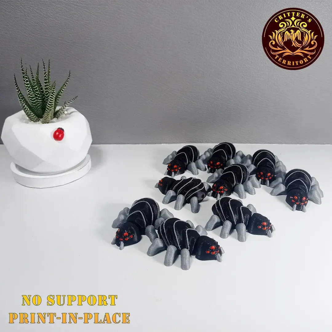 Other STL Download - Flexi Mini Spider | Halloween Special | No ...