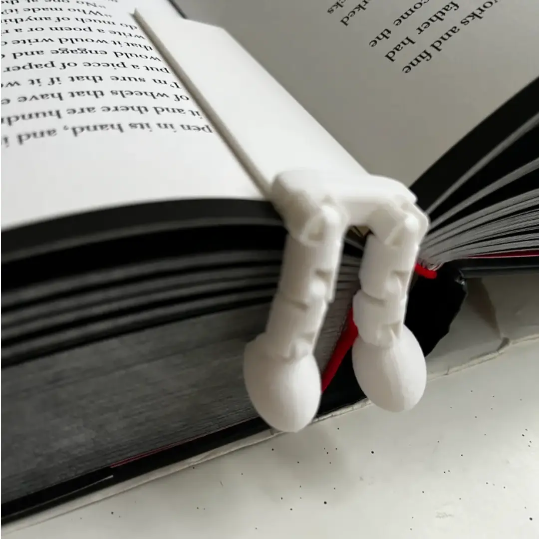 3D Printer Files | 3MF File | Flat Felix Flexi Legs Bookmark | Creality ...