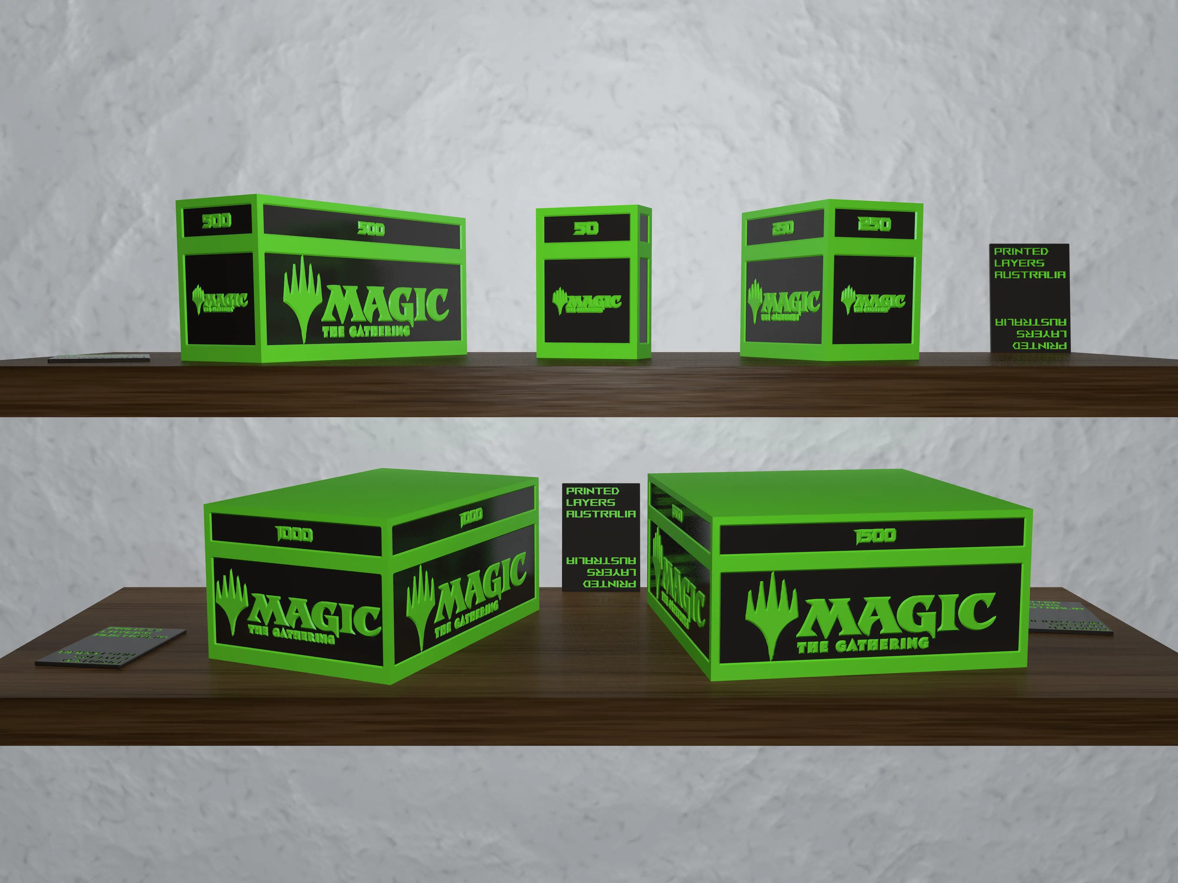 Magic Card boxes - Ultimate Collection | 3D models download | Creality ...