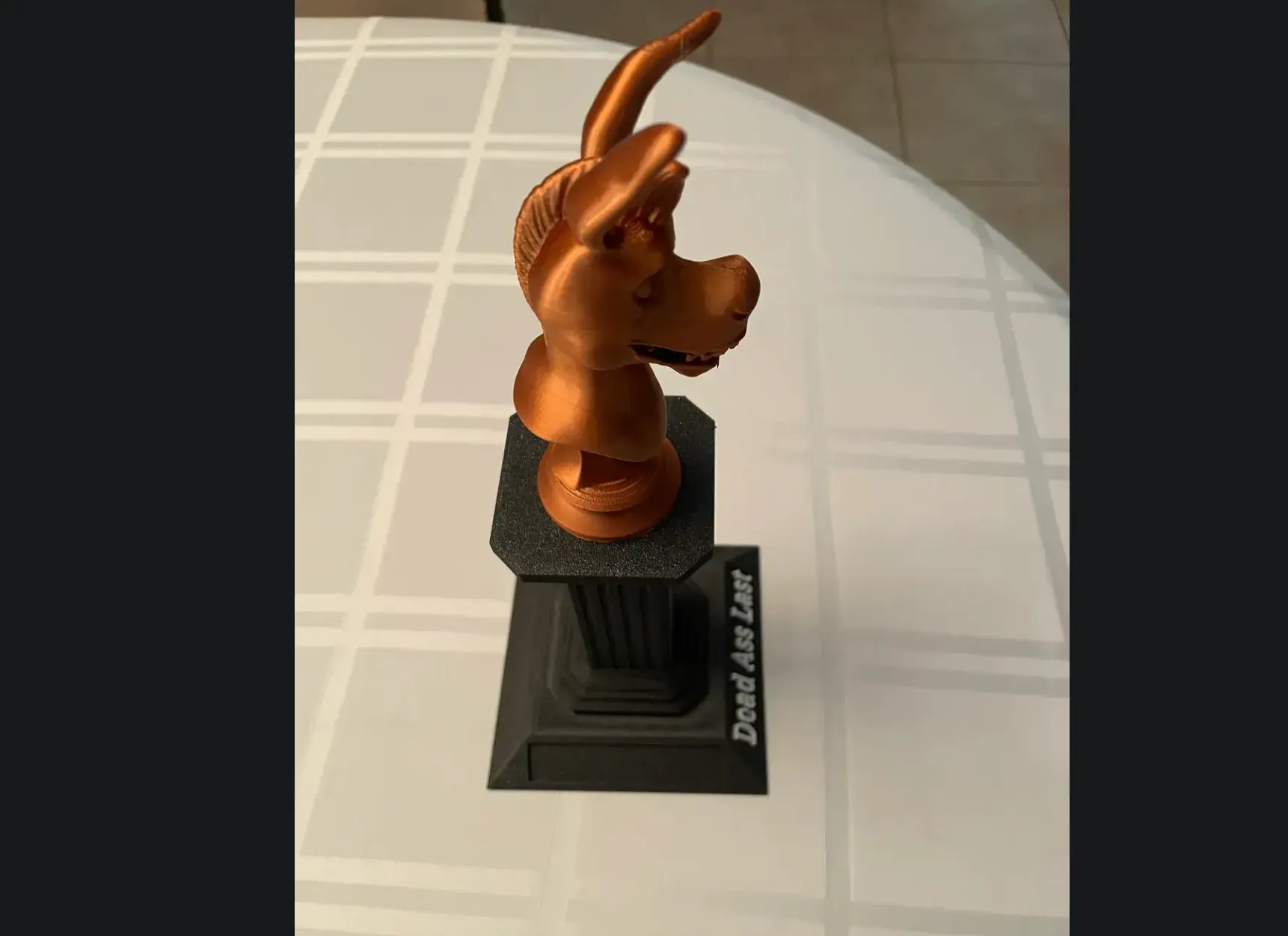 3D Printer Files | 3MF File | Donkey Dead Ass Last trophy | Creality Cloud