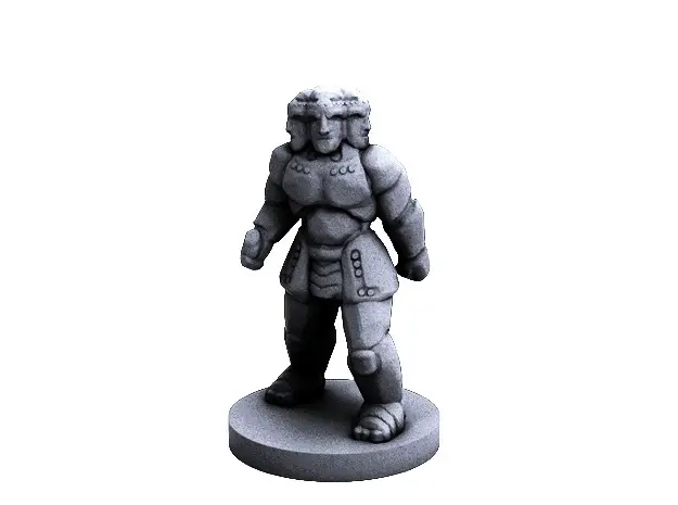 Iron Guardian (18mm scale) | 3D models download | Creality Cloud
