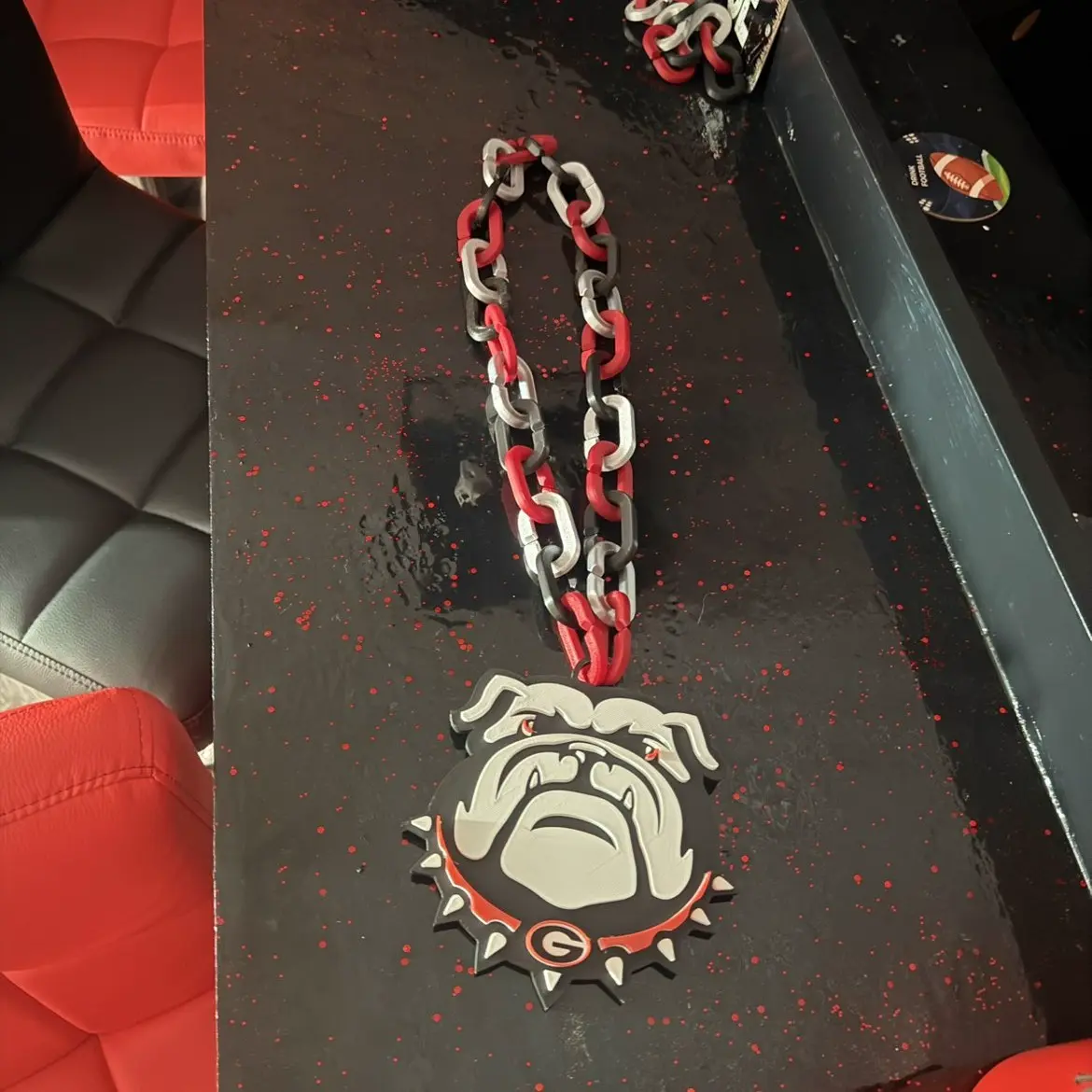 3D Printer Files | 3MF File | UGA Hype Chain Logo | Creality Cloud