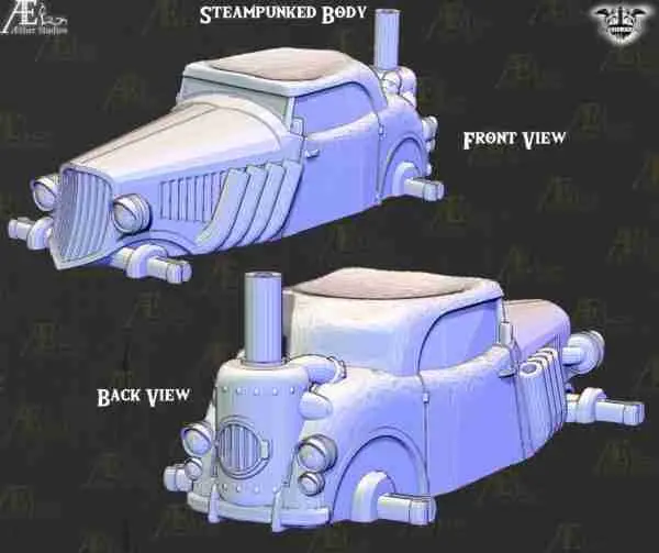 Miniature Games & Accessories STL Download - KS3VEH04 - Ziltek -T ...