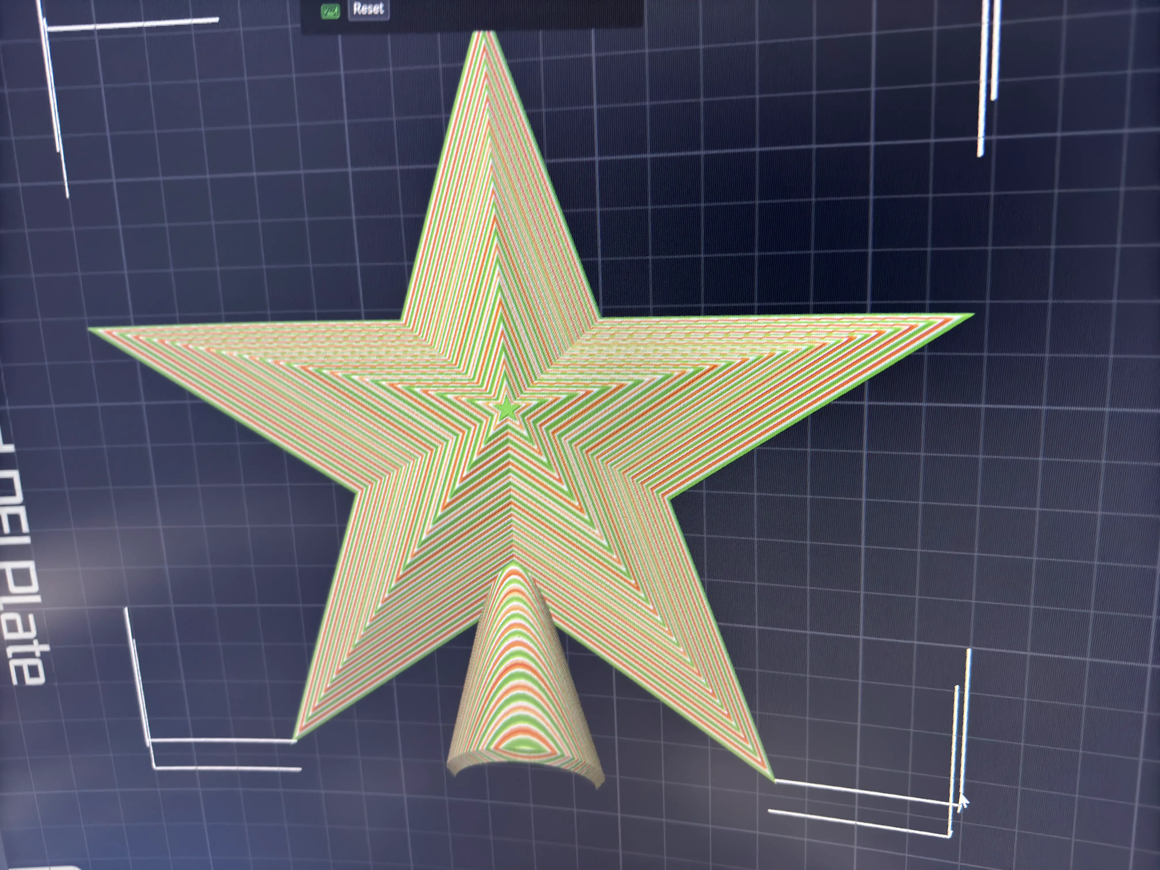 3D Printer Files | 3MF File | Christmas Tree Topper Star | Creality Cloud