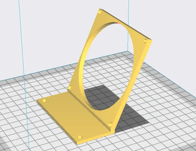 Tools & Spare Parts STL Download - Fan holder 90mmby Kingos