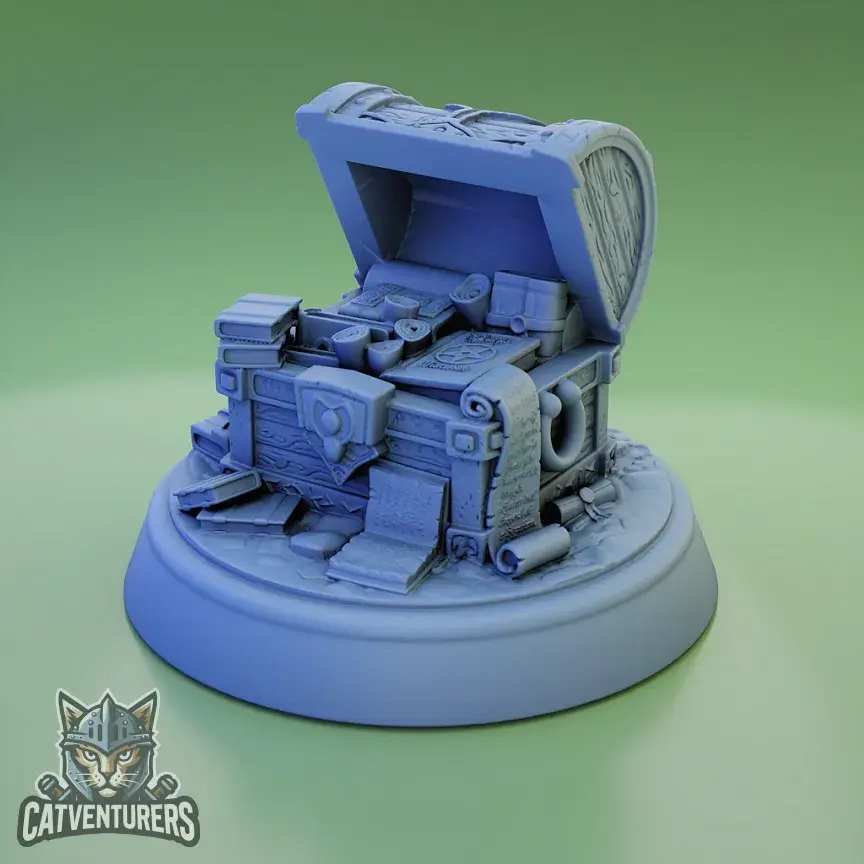 Characters & Creatures STL Download - Epic Chests setby CatVenturers