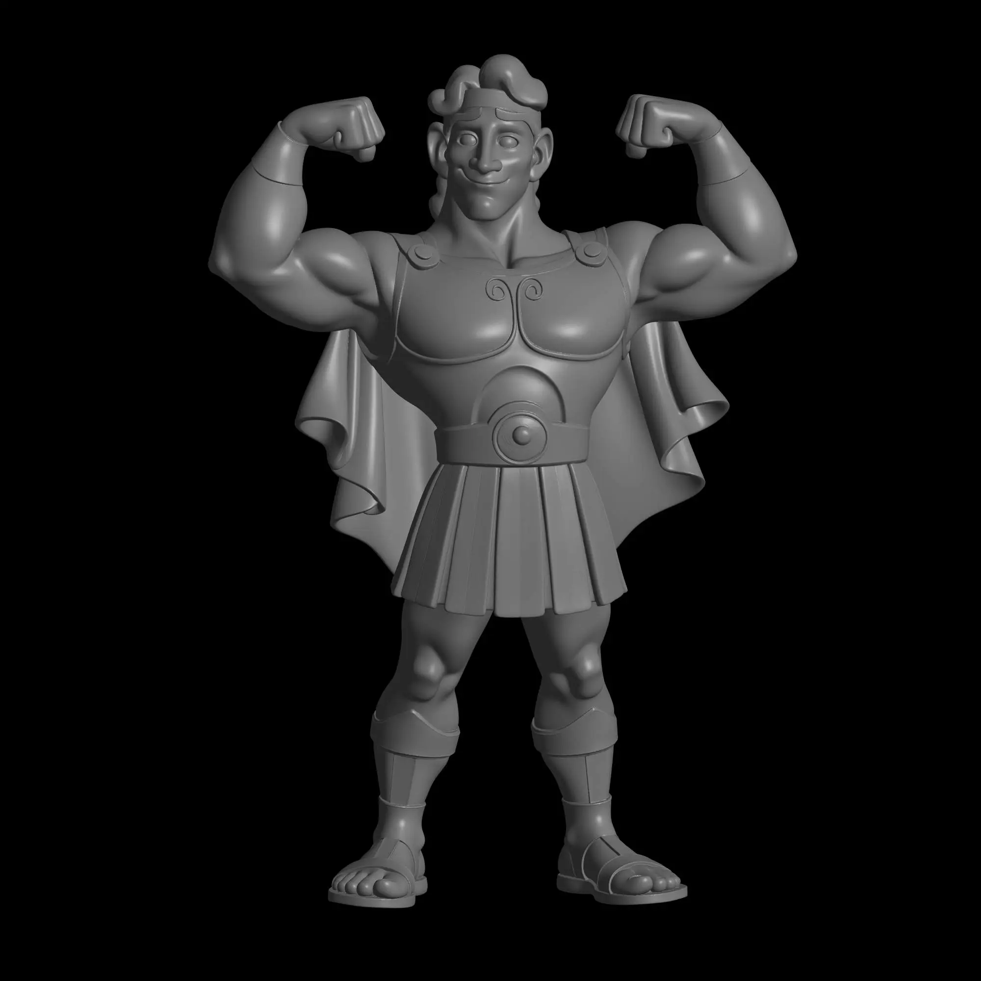 Characters & Creatures STL Download - disney Hercules characterby Aytuğ
