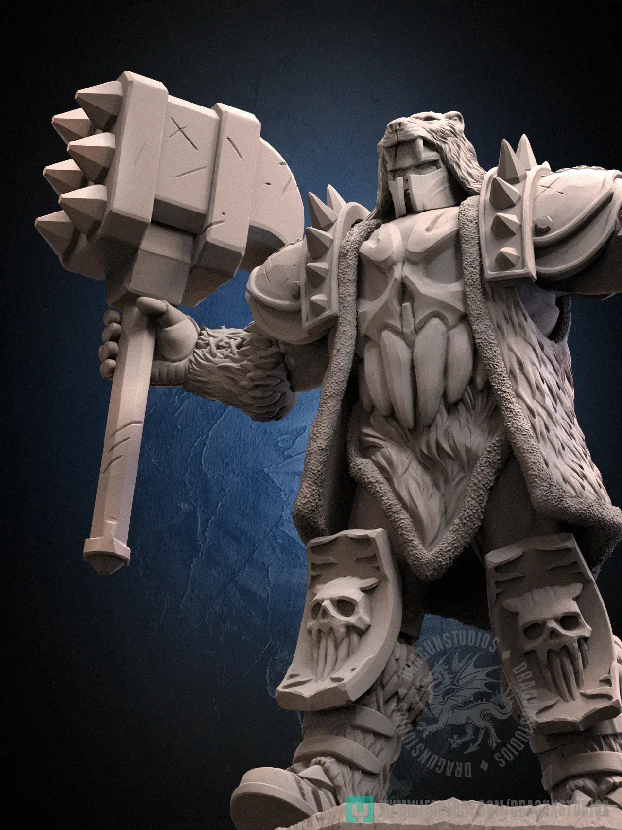 Characters & Creatures STL Download - The Hammer Balbarsby Dragun Studios