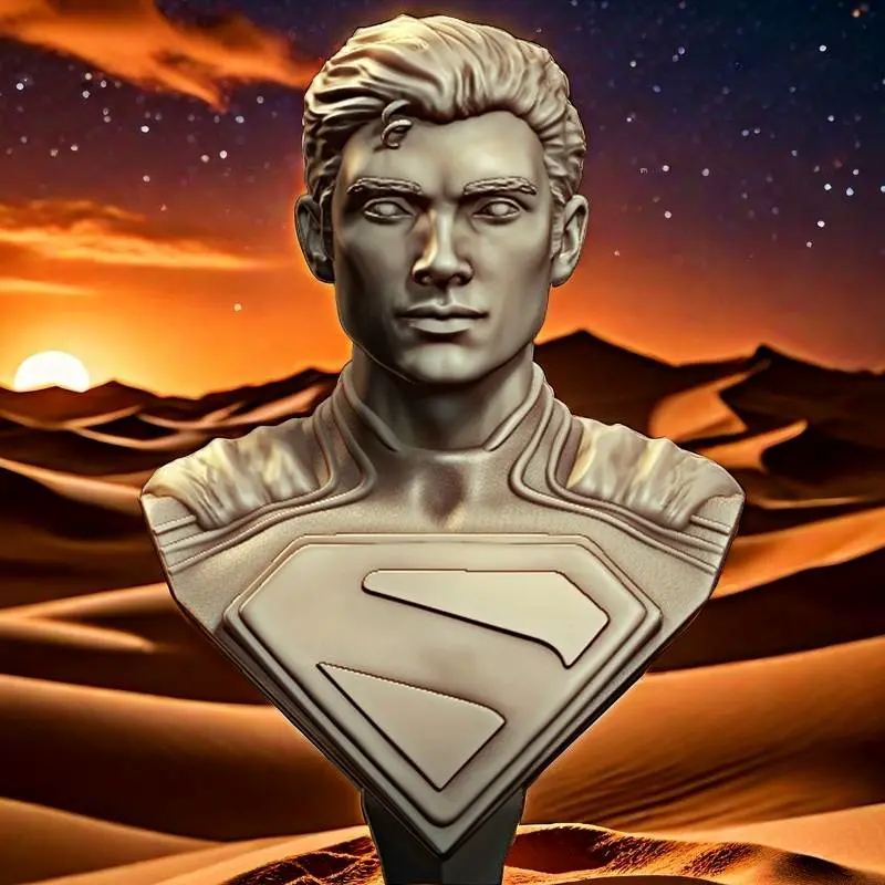 Sculptures & Artworks STL Download - David Packard Corenswet, Clark ...