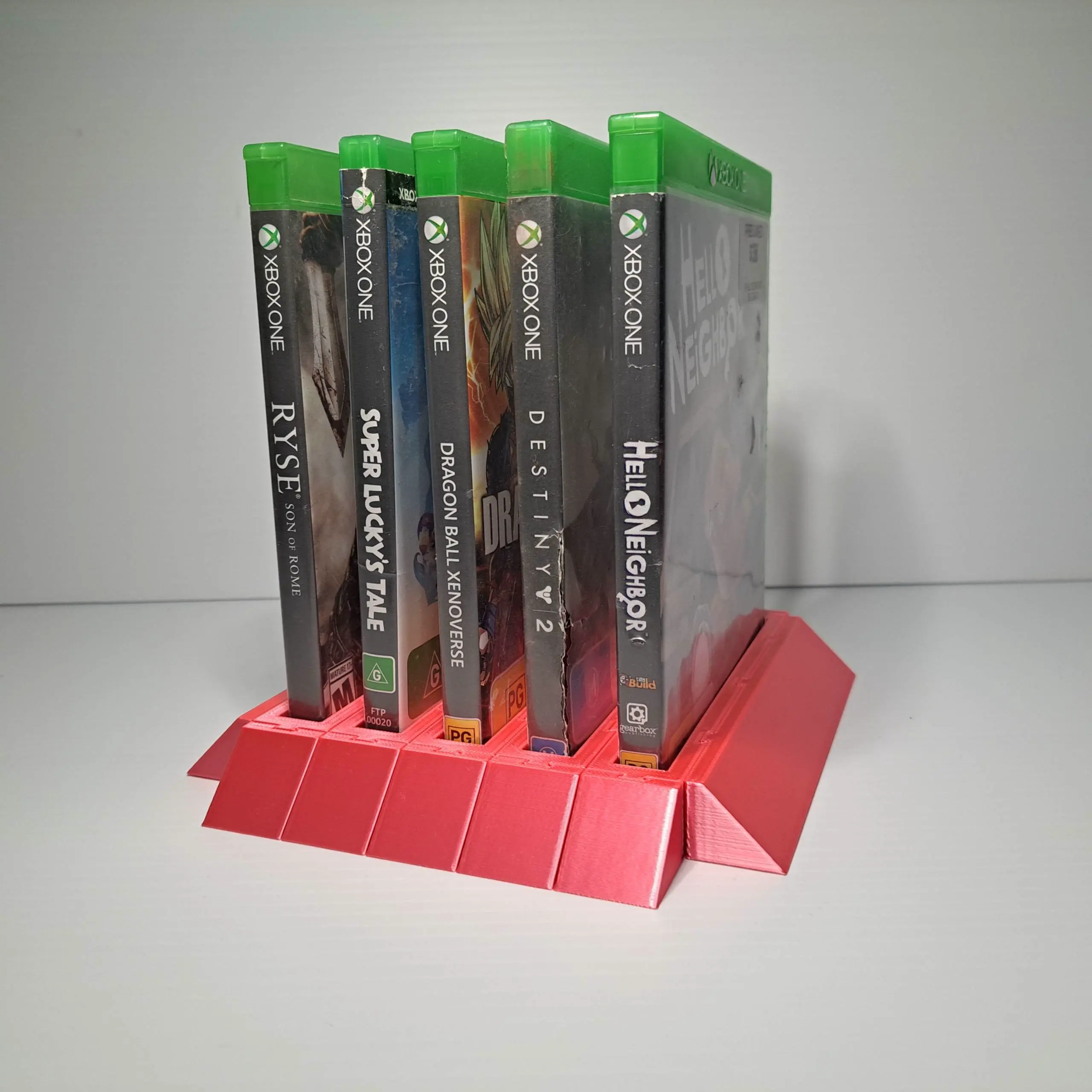 Game Props STL Download - Modular Xbox One Game Case Display Standby ...