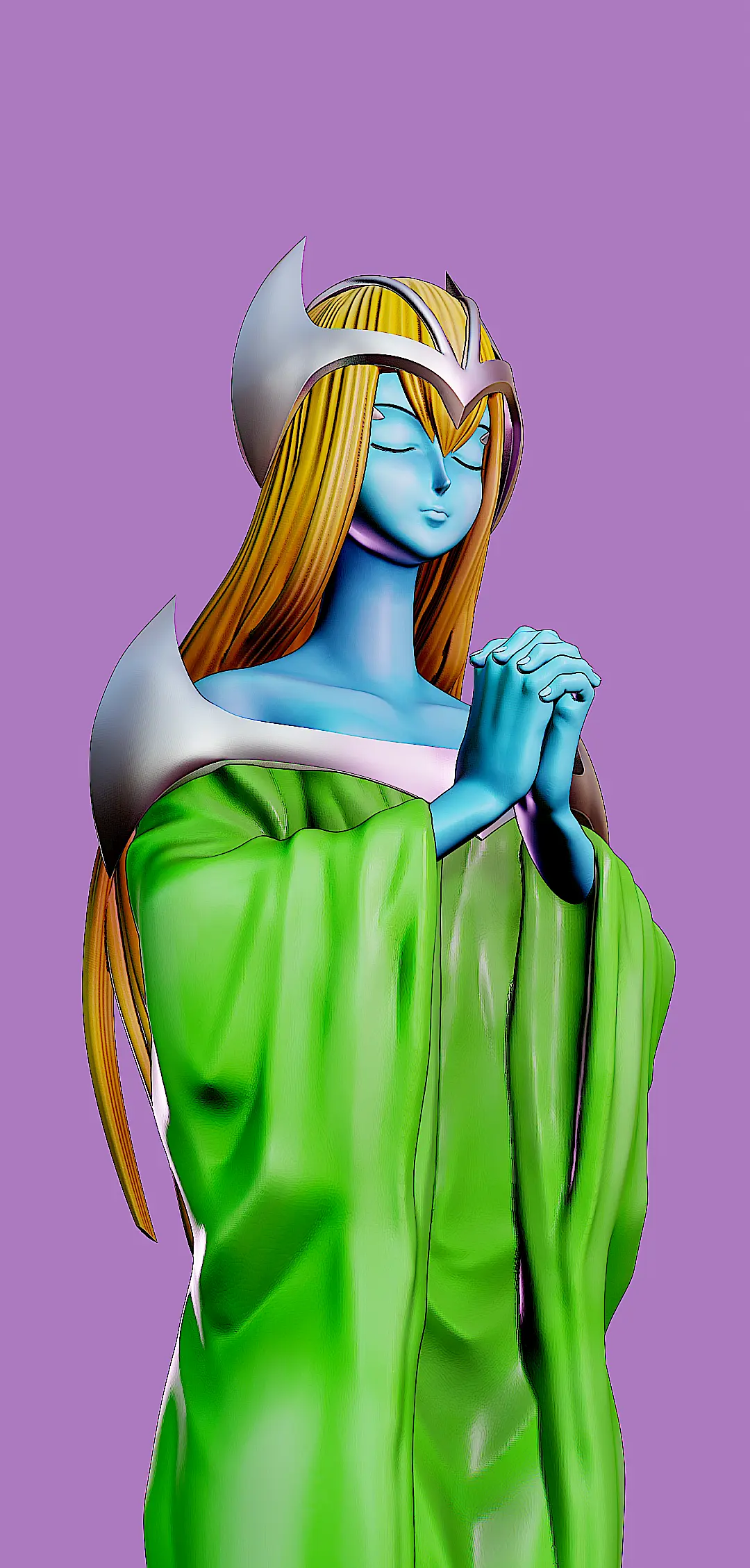 Characters & Creatures STL Download - mystical elf - yugiohby Wsonuchiha3D