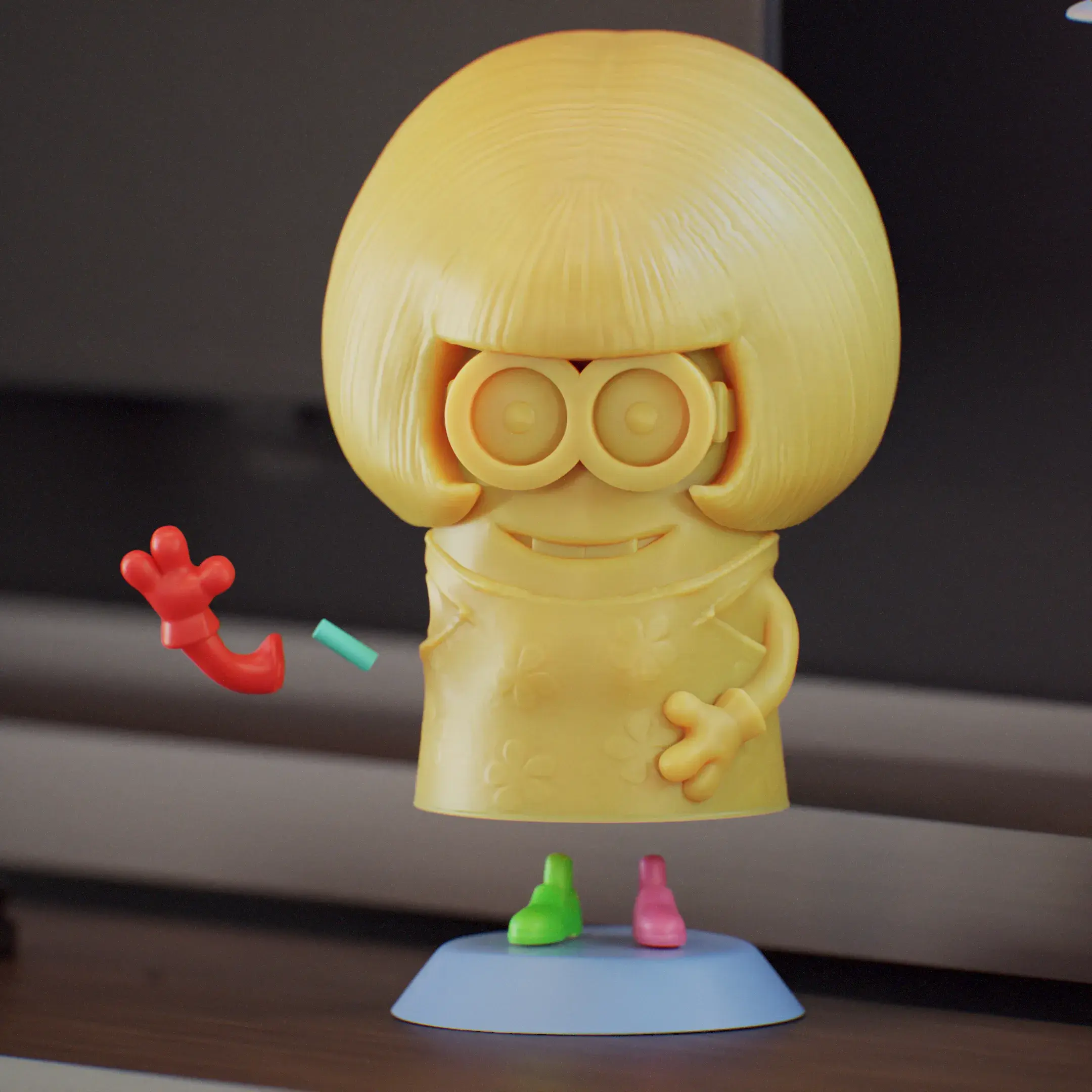 Characters & Creatures STL Download - Minion Mom 20cm tall to print by ...