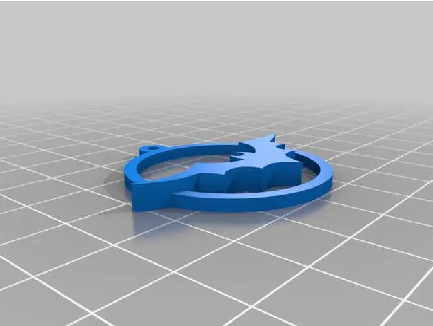 3D Printer Files | 3MF File | BATMAN KEYCHAIN | Creality Cloud