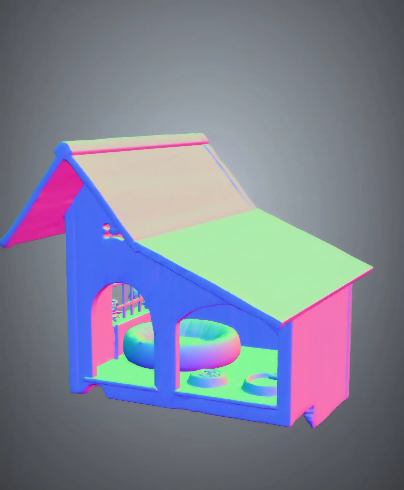 Pets STL Download - Pet Houseby Webstuffies