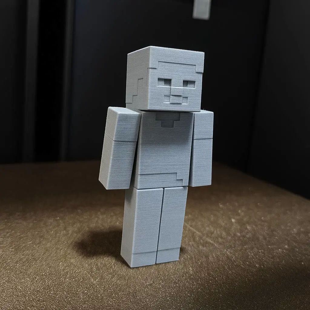 3D Printer Files | 3MF File | Minecraft - Steve | Creality Cloud