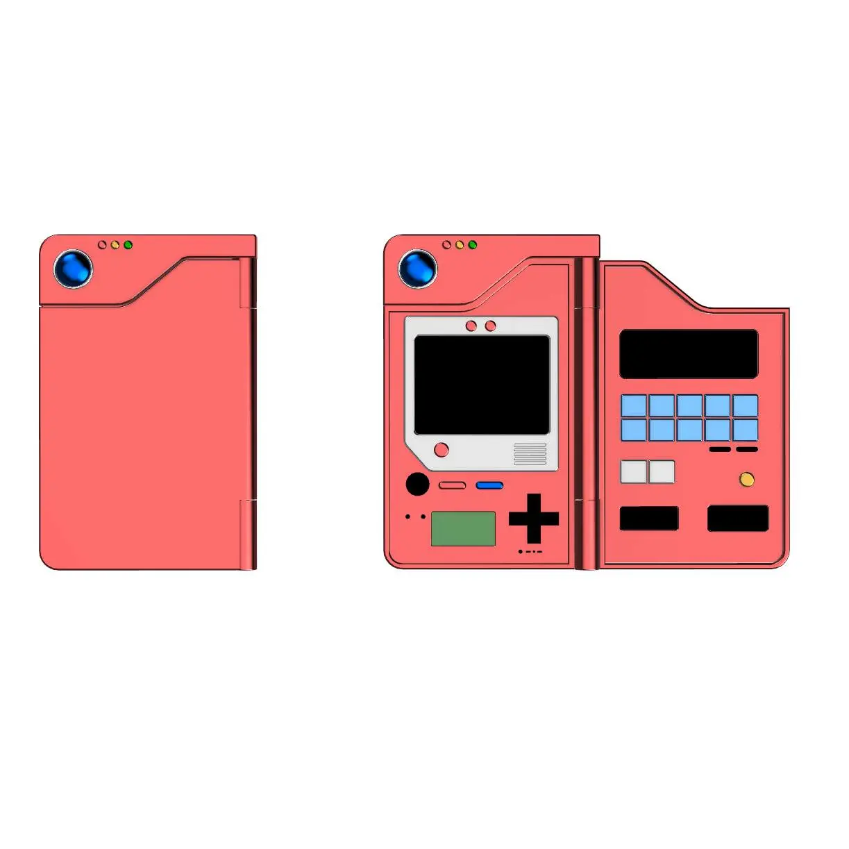 Cosplay STL ダウンロード - Kanto Pokedex - Pokemon - 3D Titi