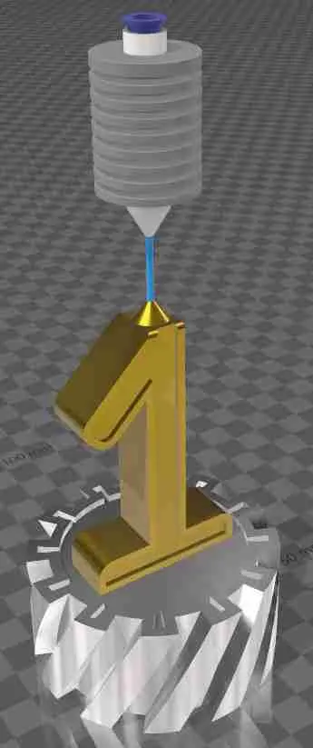 Test Models STL Download - Number One Extruder Trophyby Rick_Lab