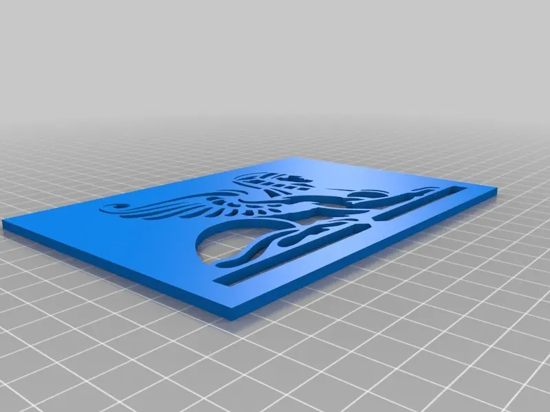 Free Digital Art STL Download - Sphinx stencilby SMT_M 🦊