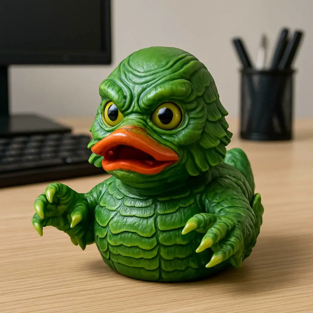 Other STL Download - Rubber Duck - Creature from the Black Lagoon - 3D ...