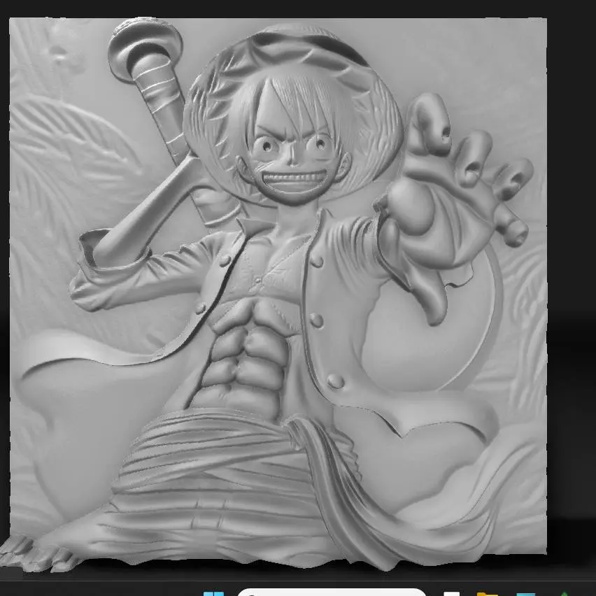 3D Printer Files | 3MF File | Luffy from One Piece | Creality Cloud
