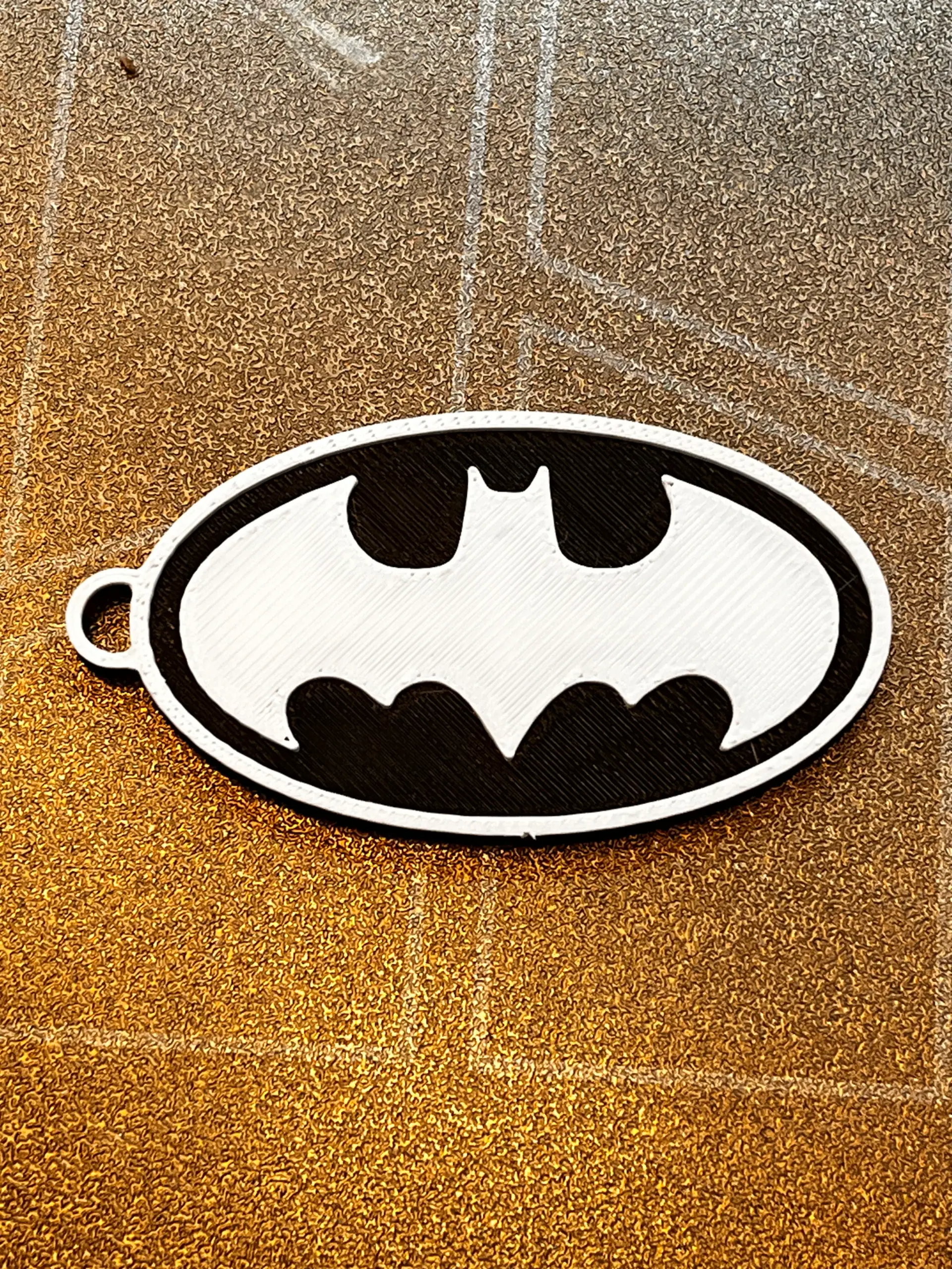 3D Printer Files | 3MF File | Keychain Batman Insignia | Creality Cloud
